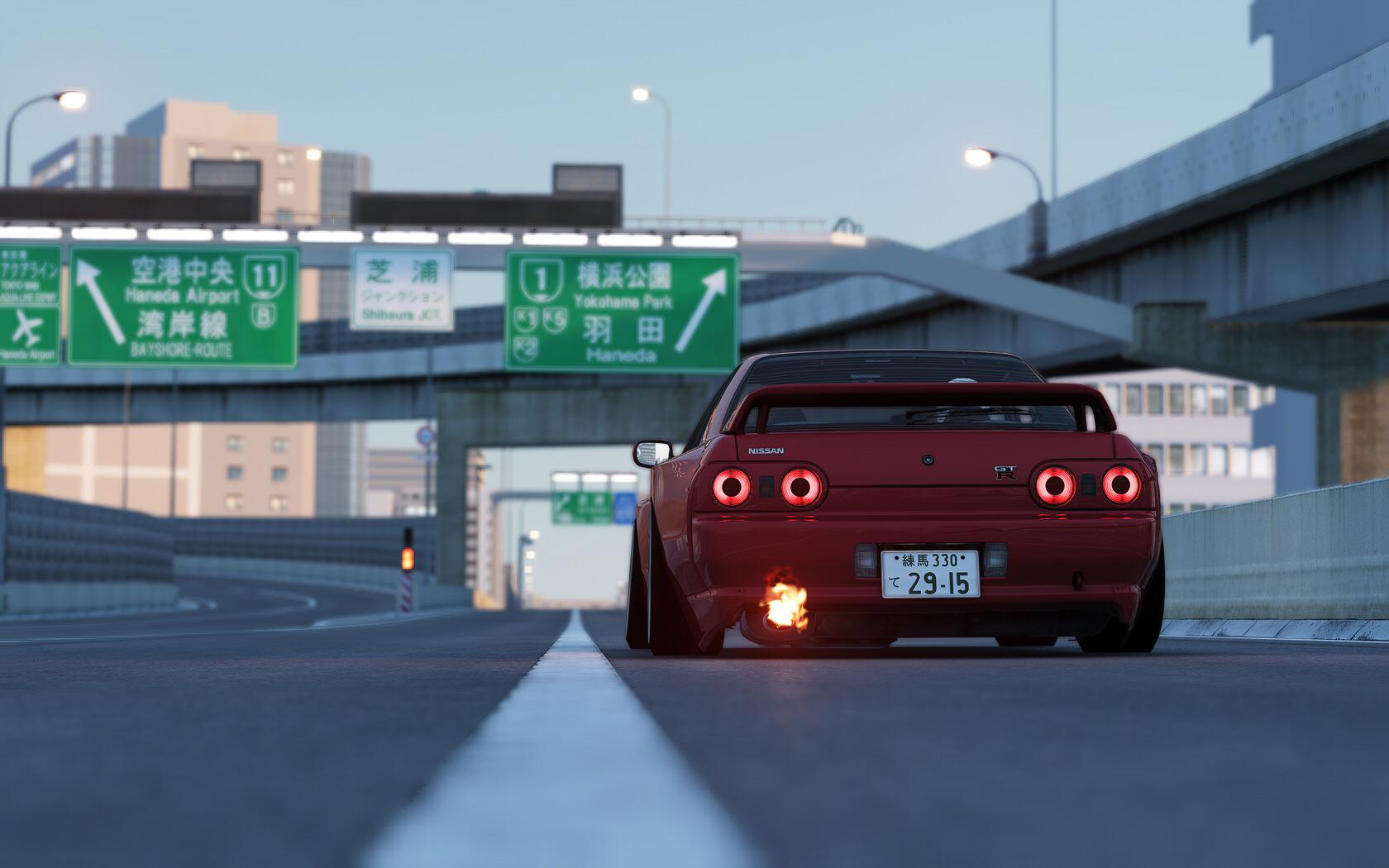 Tokyo's Highways Go Digital - A 1:1 Recreation in Assetto Corsa